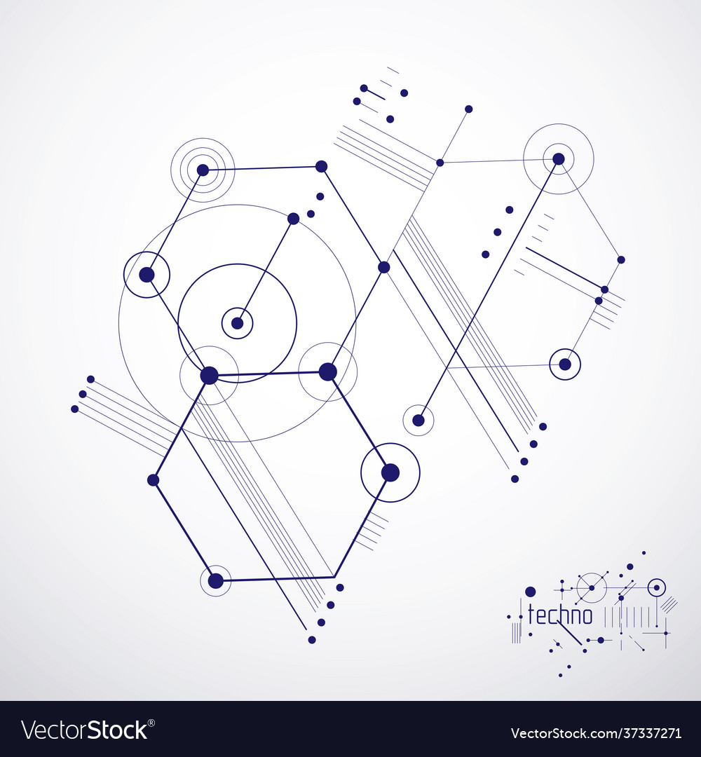 Engineering technology wallpaper made Royalty Free Vector