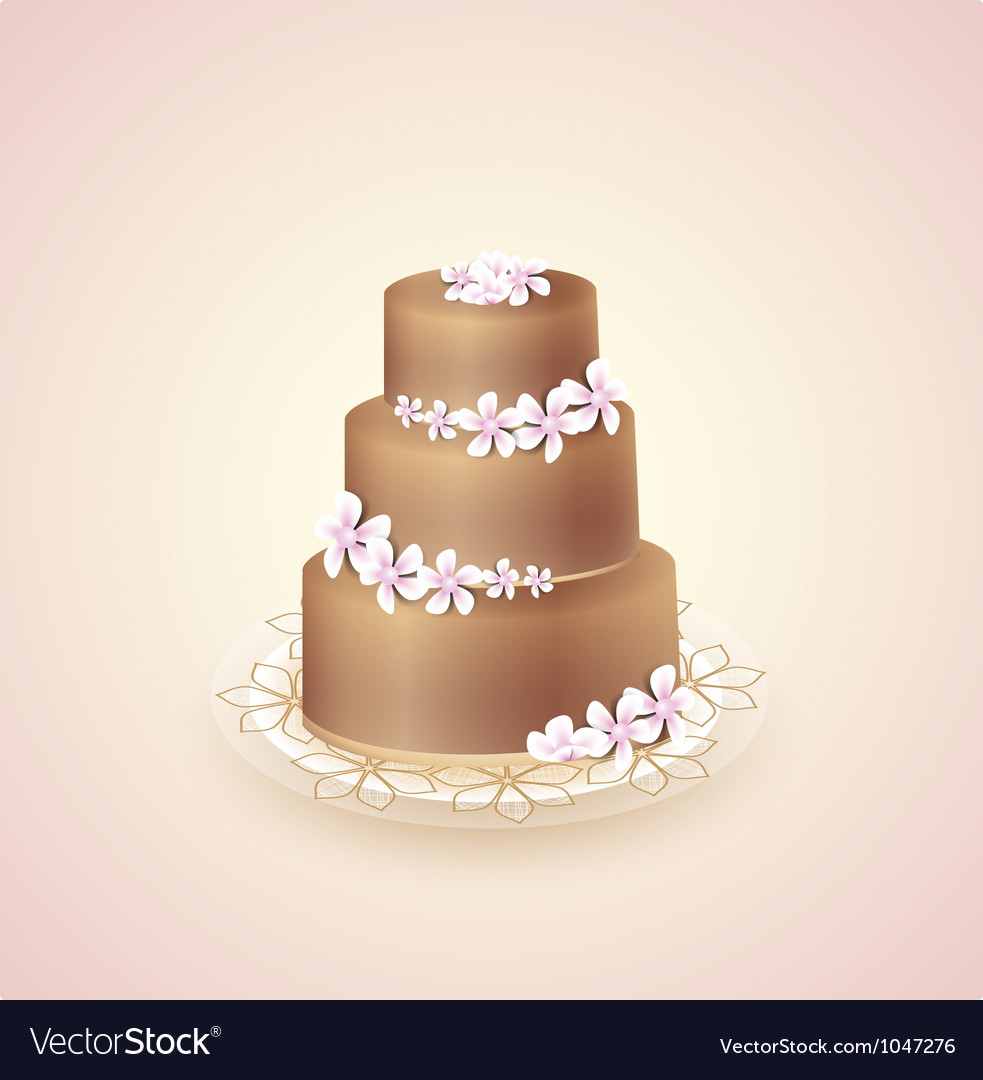 Cake Royalty Free Vector Image - VectorStock
