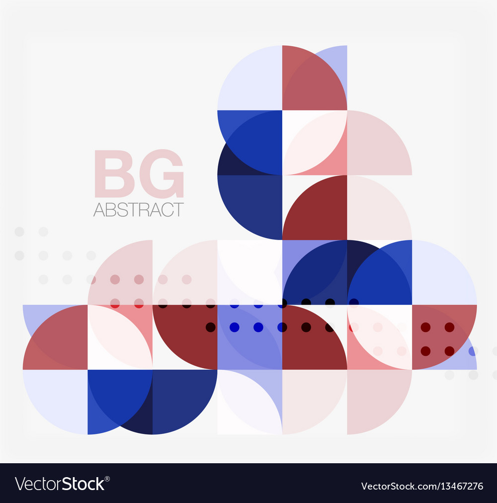 Colorful circle elements Royalty Free Vector Image