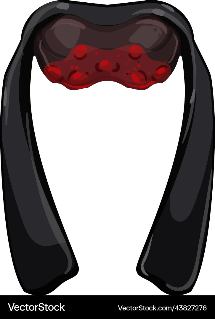 Treatment neck massage cartoon Royalty Free Vector Image