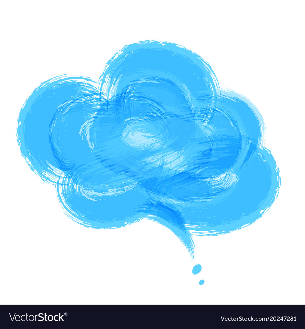 Bubble speech background Royalty Free Vector Image