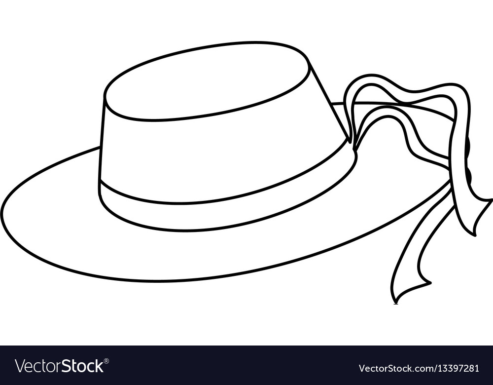 Hat accessory icon Royalty Free Vector Image - VectorStock