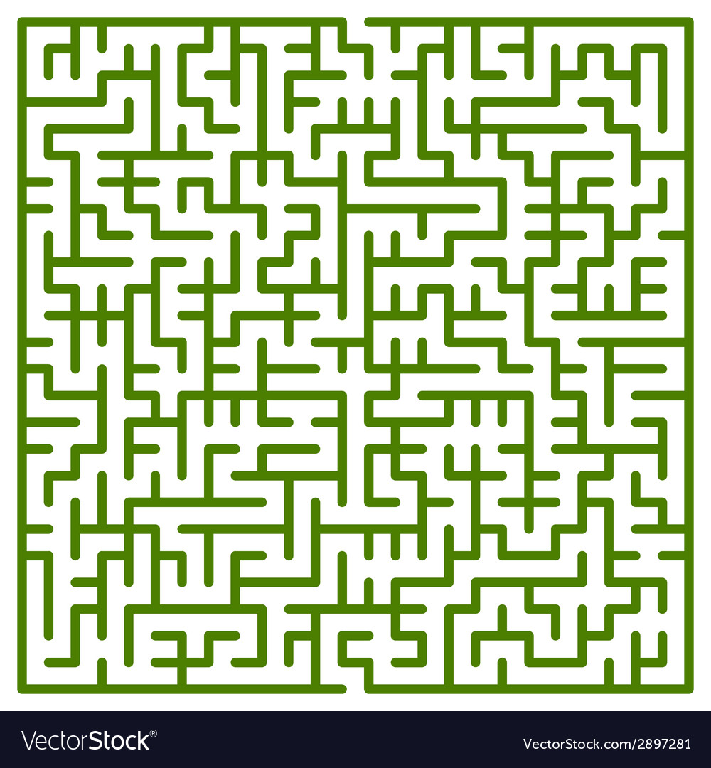 Maze Royalty Free Vector Image - VectorStock