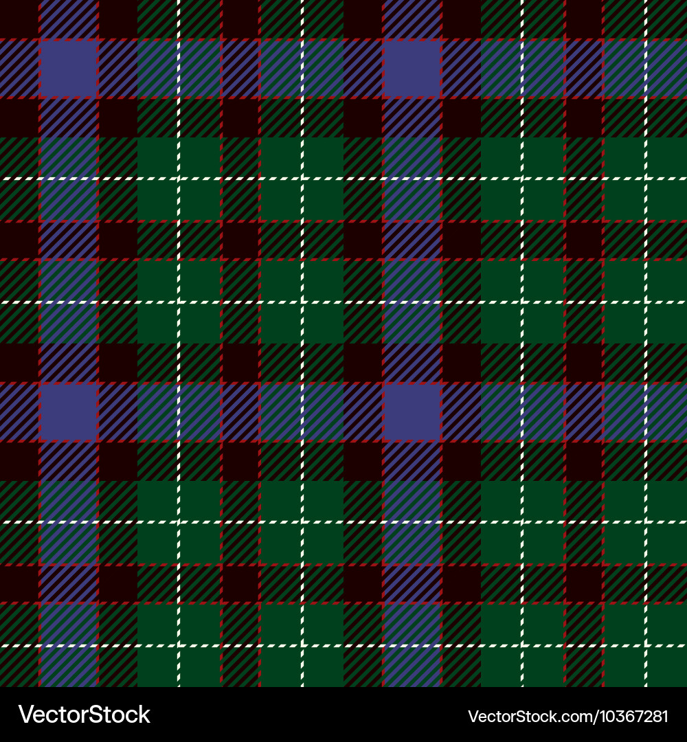 Seamless tartan pattern Royalty Free Vector Image