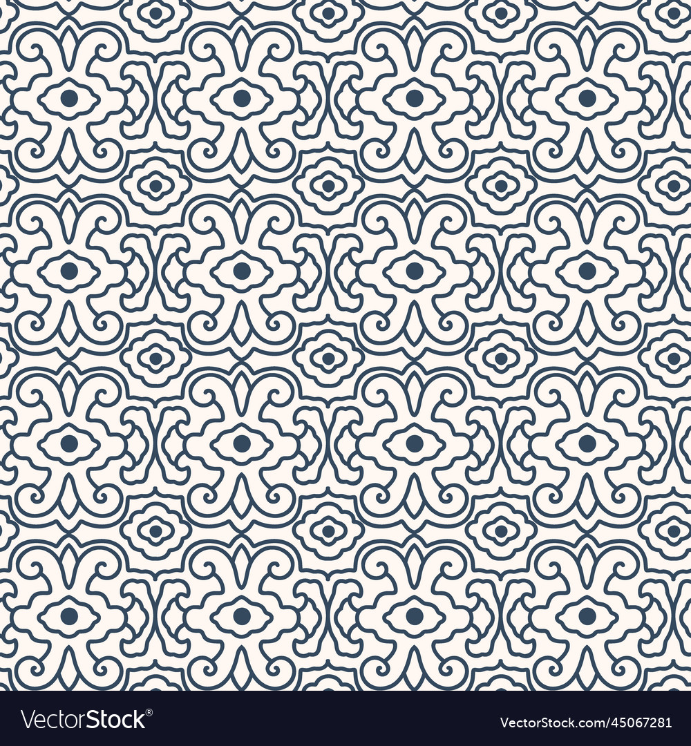 Symmetrical pattern Royalty Free Vector Image - VectorStock