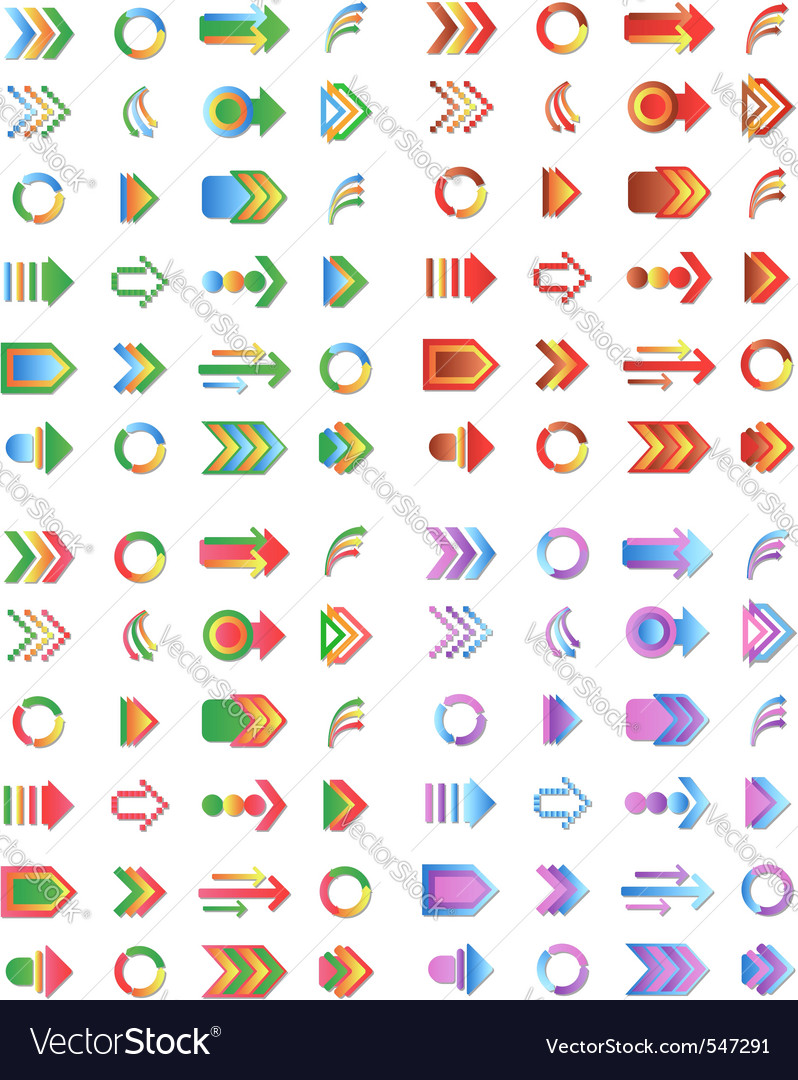 Arrows Royalty Free Vector Image - VectorStock