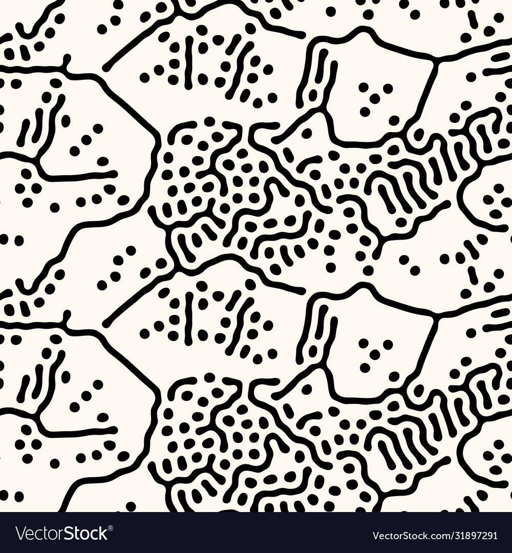 Seamless abstract pattern with lines Royalty Free Vector