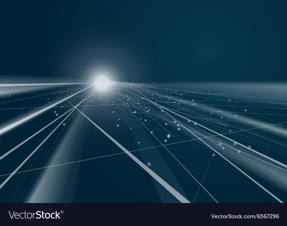 Abstract geometric technology design element Vector Image