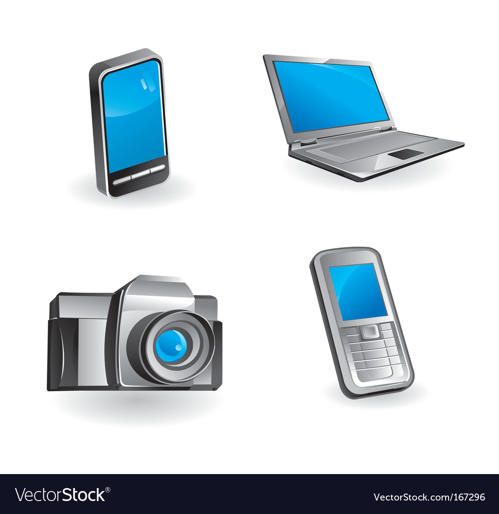 Multimedia communication Royalty Free Vector Image