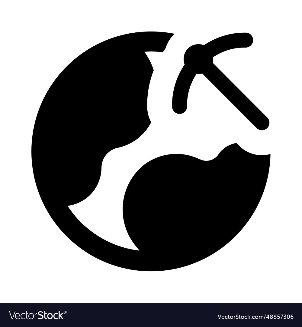 Extracting data from the global web Royalty Free Vector