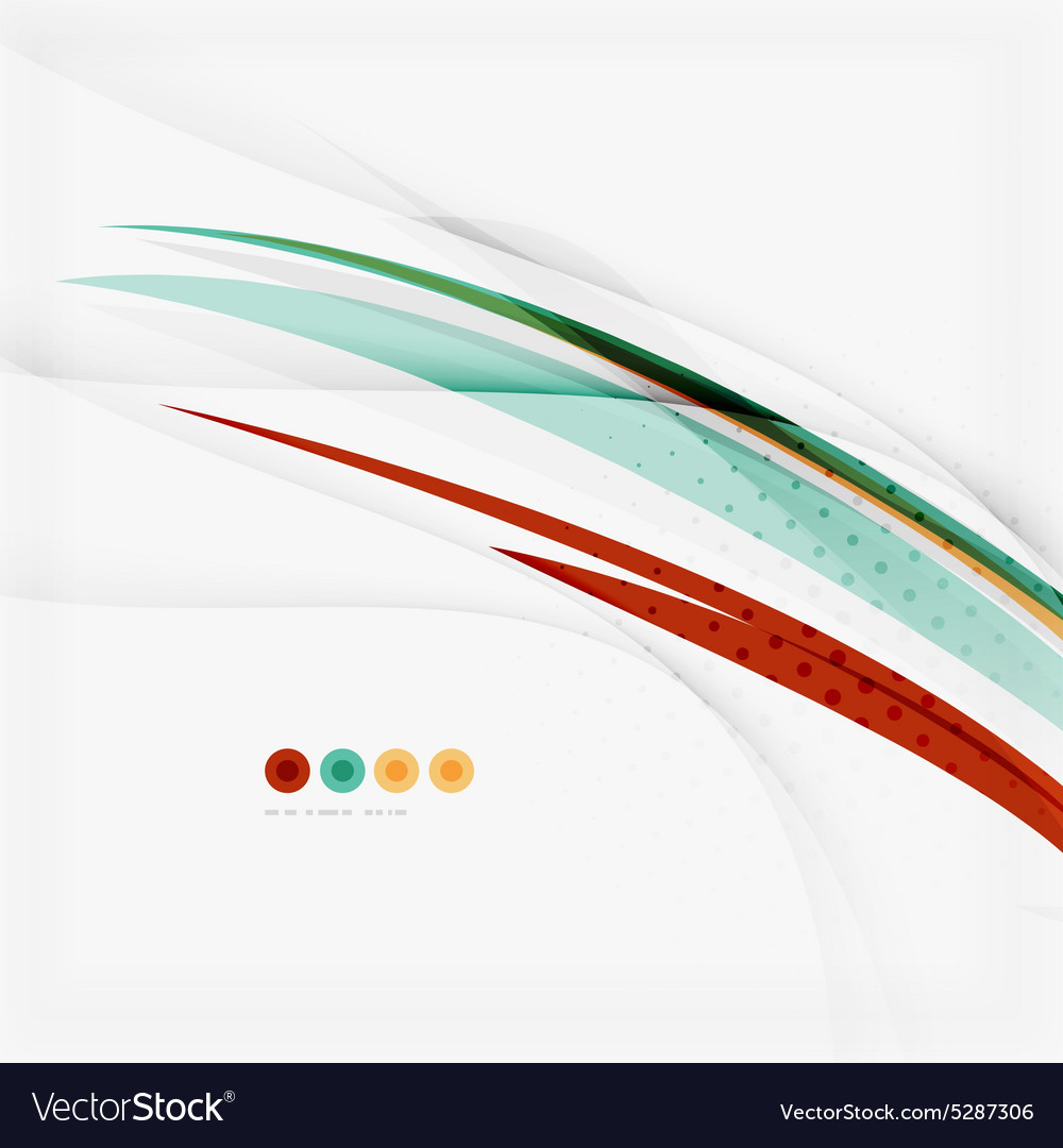 Red and blue color swirl concept Royalty Free Vector Image