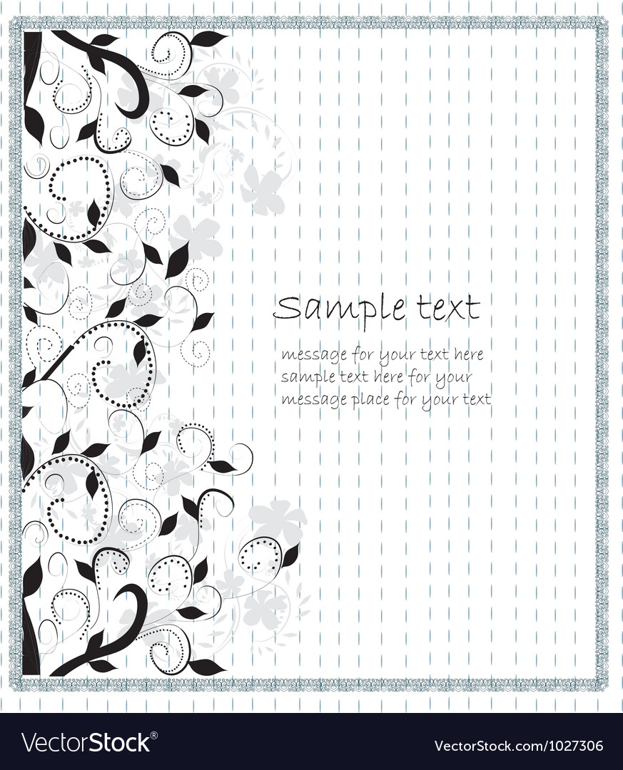 Vines background Royalty Free Vector Image - VectorStock