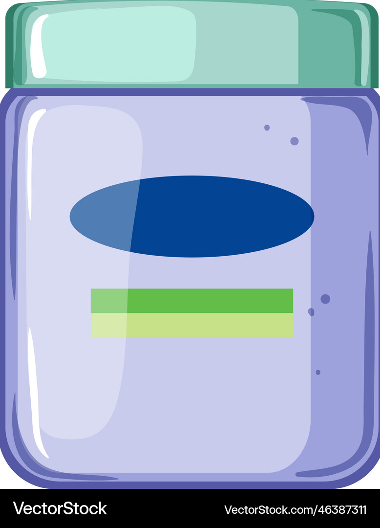 Lotion body cream cartoon Royalty Free Vector Image