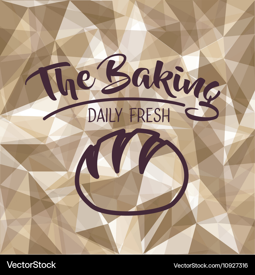 Bread of bakery food design Royalty Free Vector Image