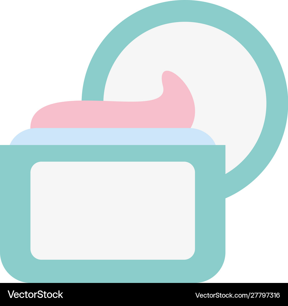 Isolated hair cream icon flat design Royalty Free Vector