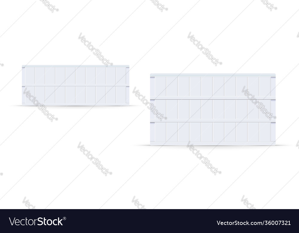 Empty vintage light boxes Royalty Free Vector Image