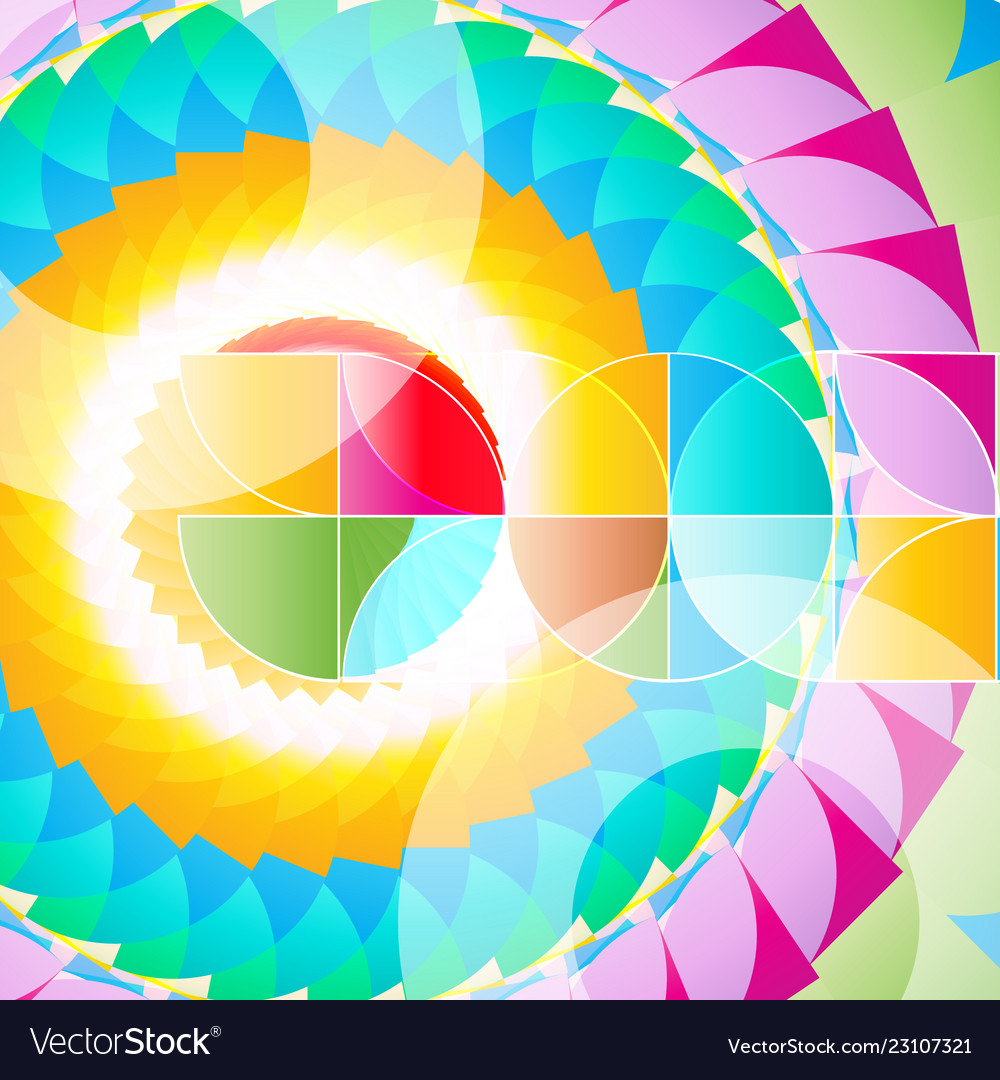 Geometric Colorful Abstract Background Royalty Free Vector