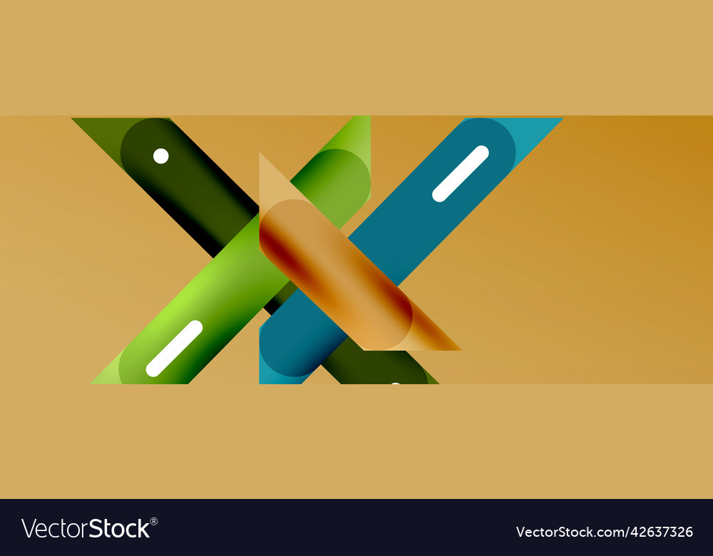 Background overlapping lines dynamic Royalty Free Vector