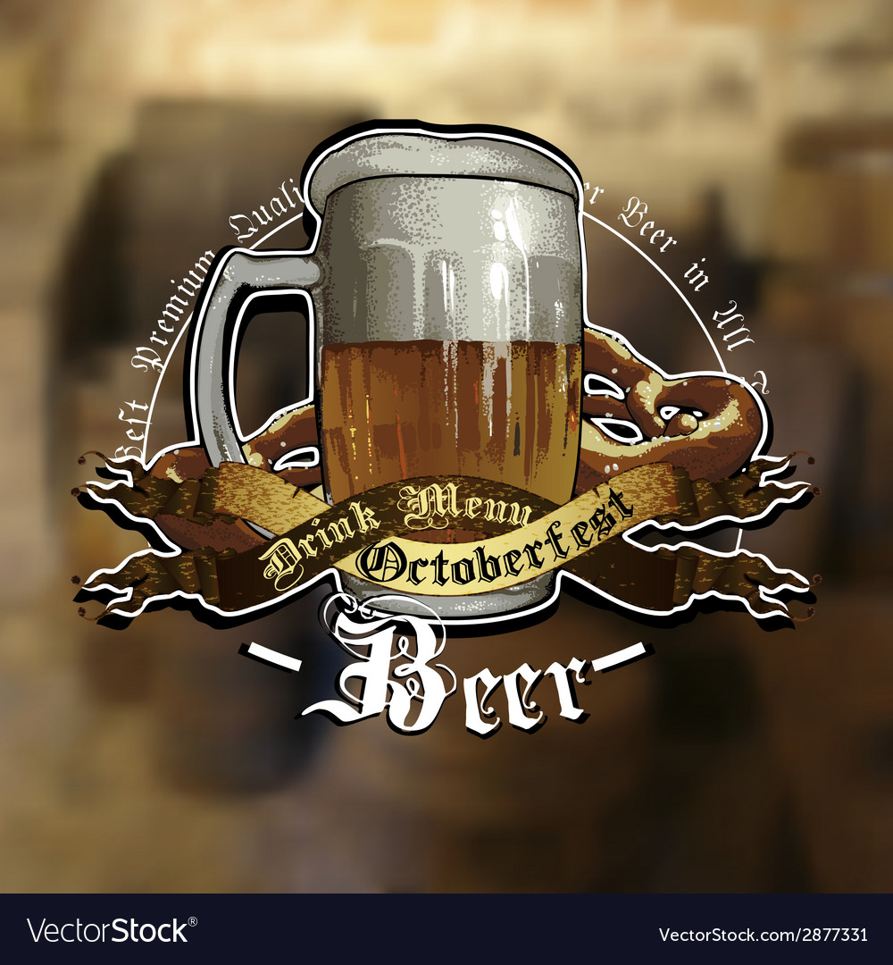Beer design Royalty Free Vector Image - VectorStock