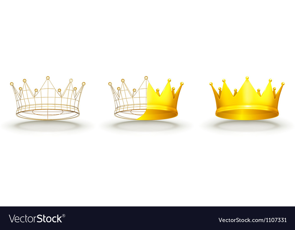 Crown Royalty Free Vector Image - VectorStock