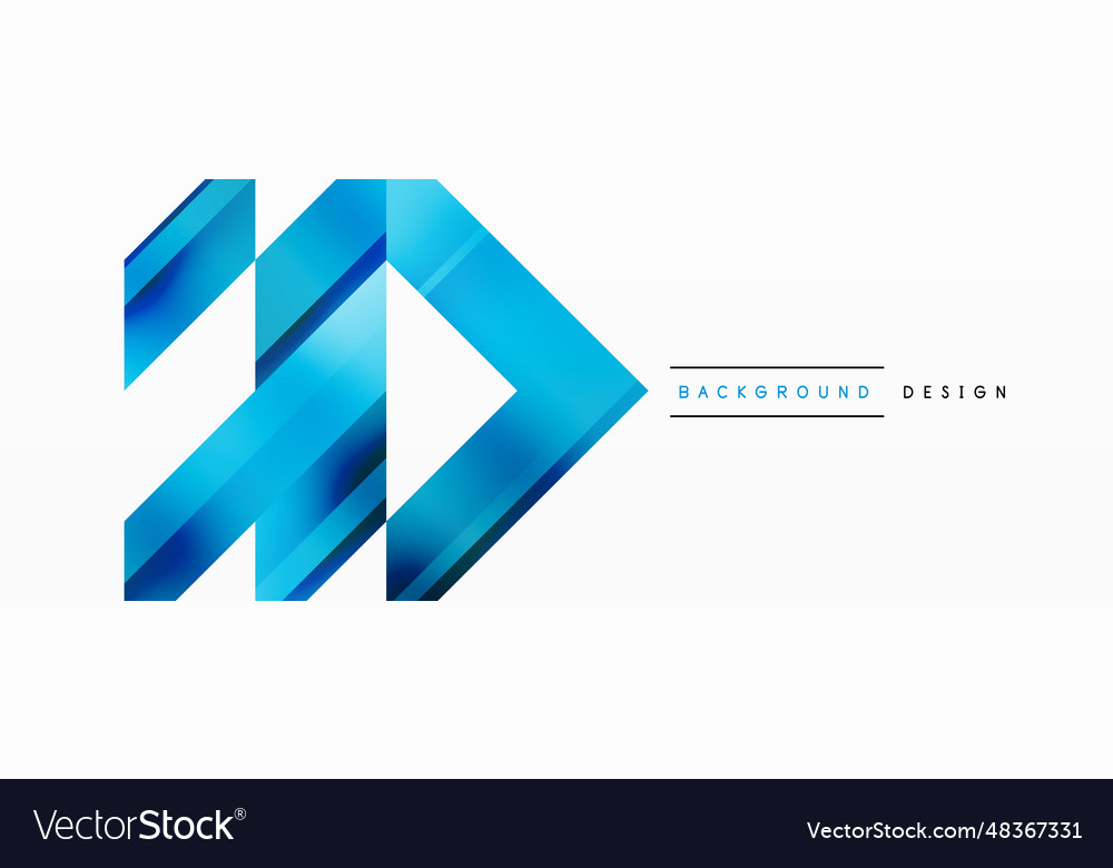 Minimalist backdrop featuring dynamic diagonal Vector Image