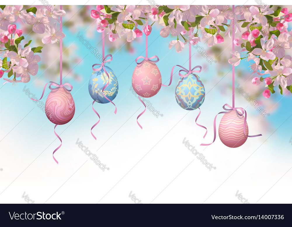 Easter decorations Royalty Free Vector Image - VectorStock