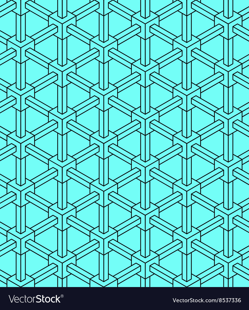 Geometric seamless pattern Royalty Free Vector Image