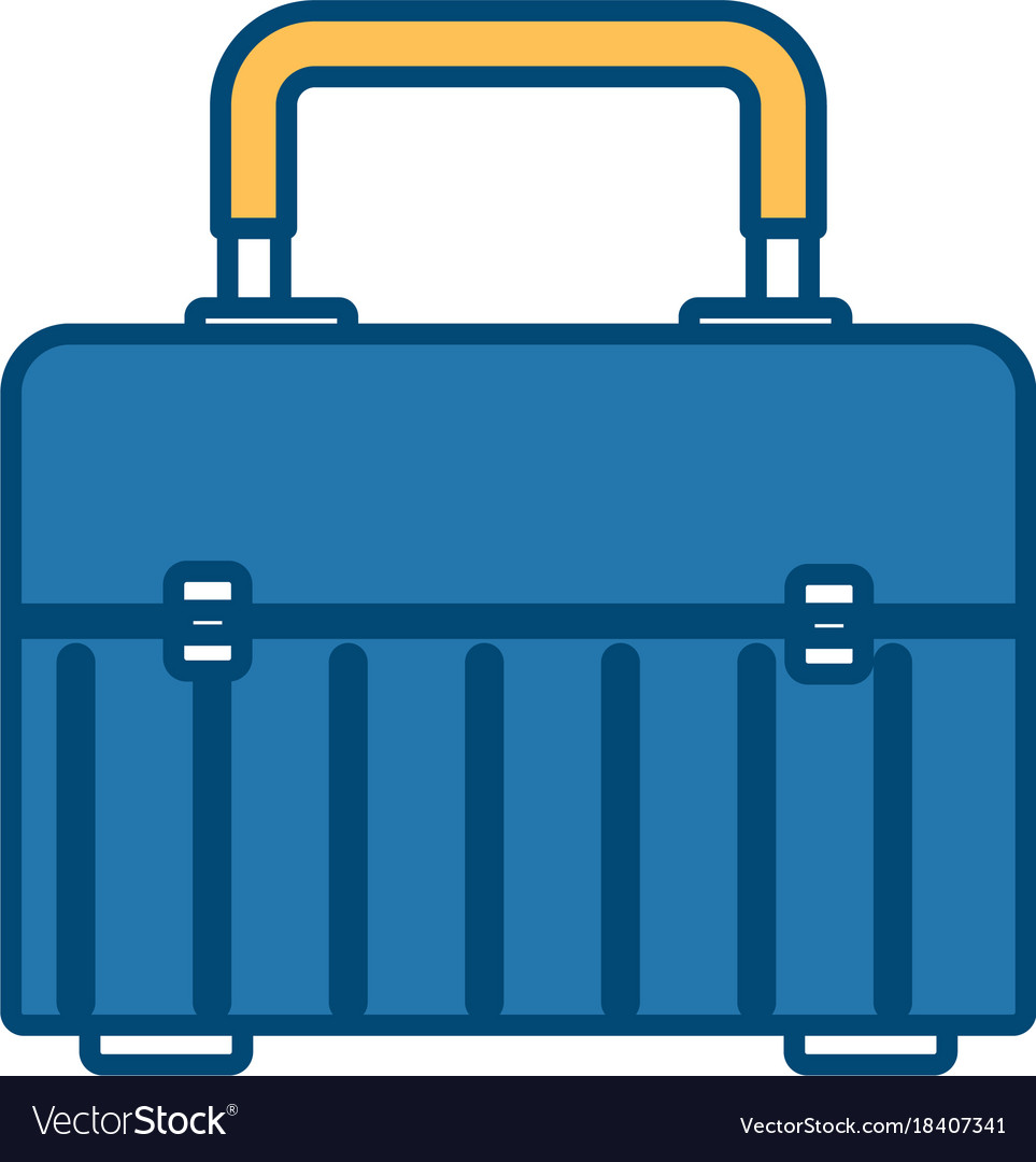 Construction toolbox isolated Royalty Free Vector Image