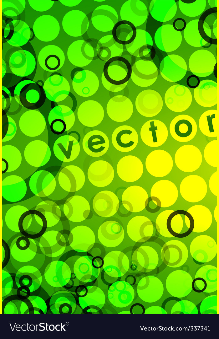 Green pattern background Royalty Free Vector Image