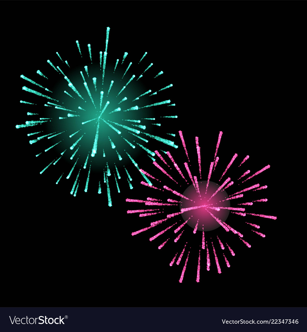 Firework Royalty Free Vector Image - VectorStock