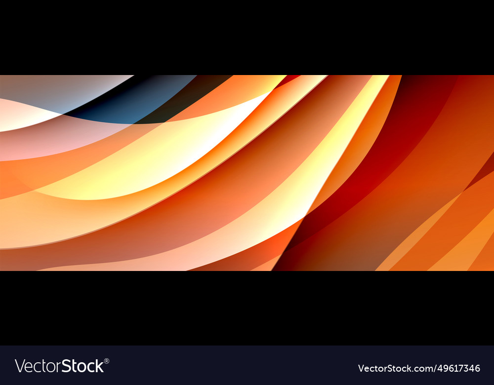 Simple fluid color gradient abstract background Vector Image