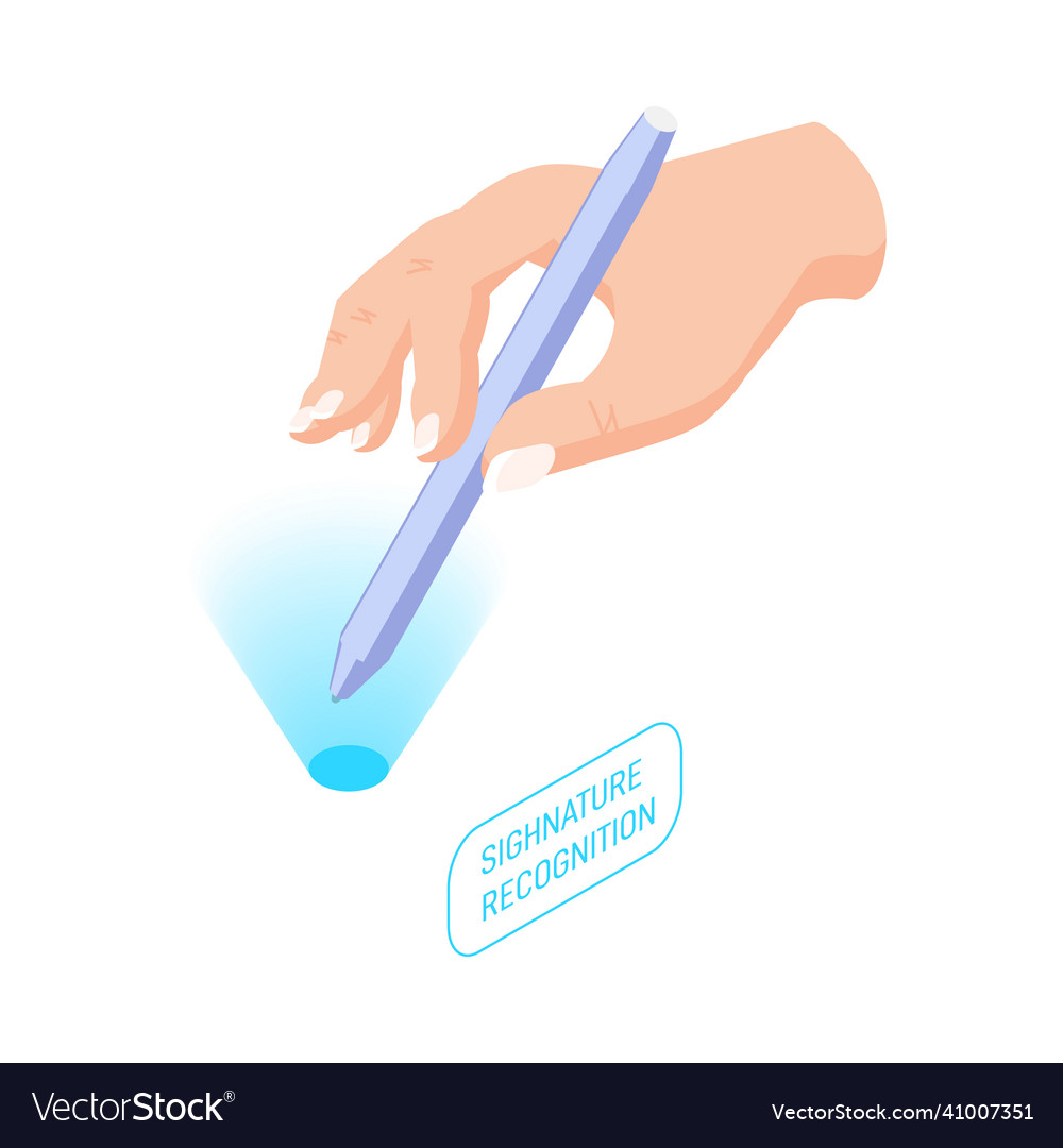 Biometric authentication icon Royalty Free Vector Image Biometric authentication icon Royalty Free Vector Image