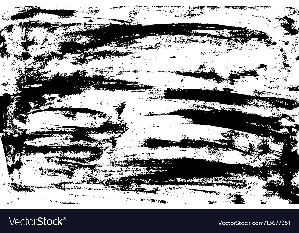 Grunge background brush strokes of black paint Vector Image