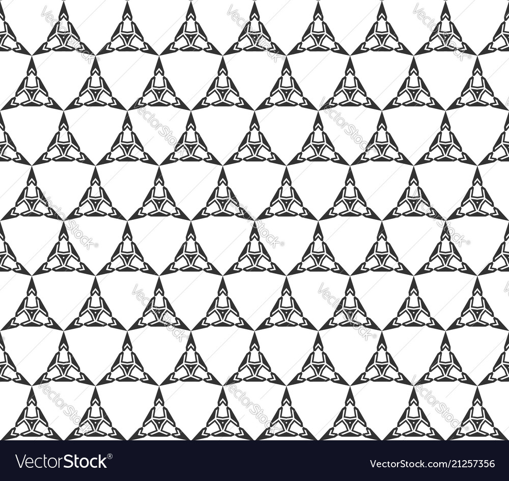 Abstract geometric seamless pattern repeating Vector Image