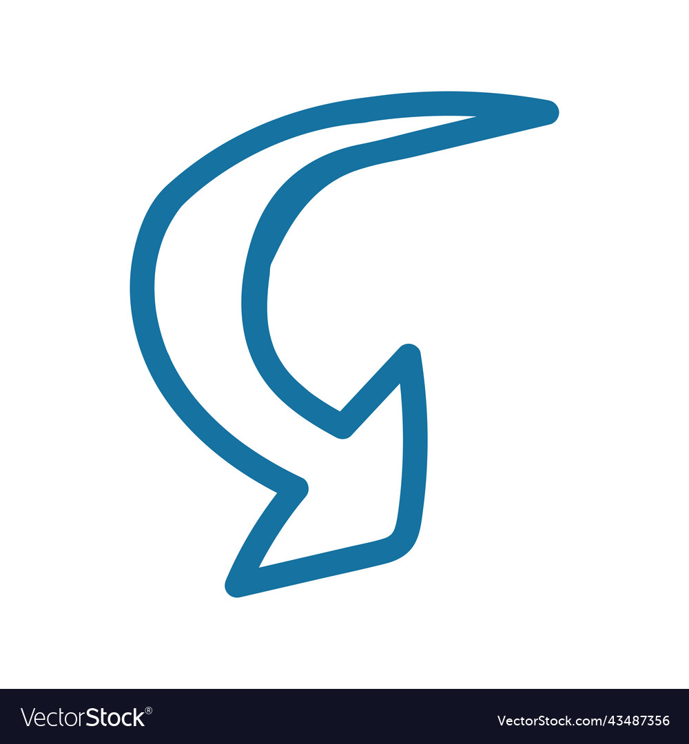 Cute arrow element Royalty Free Vector Image - VectorStock