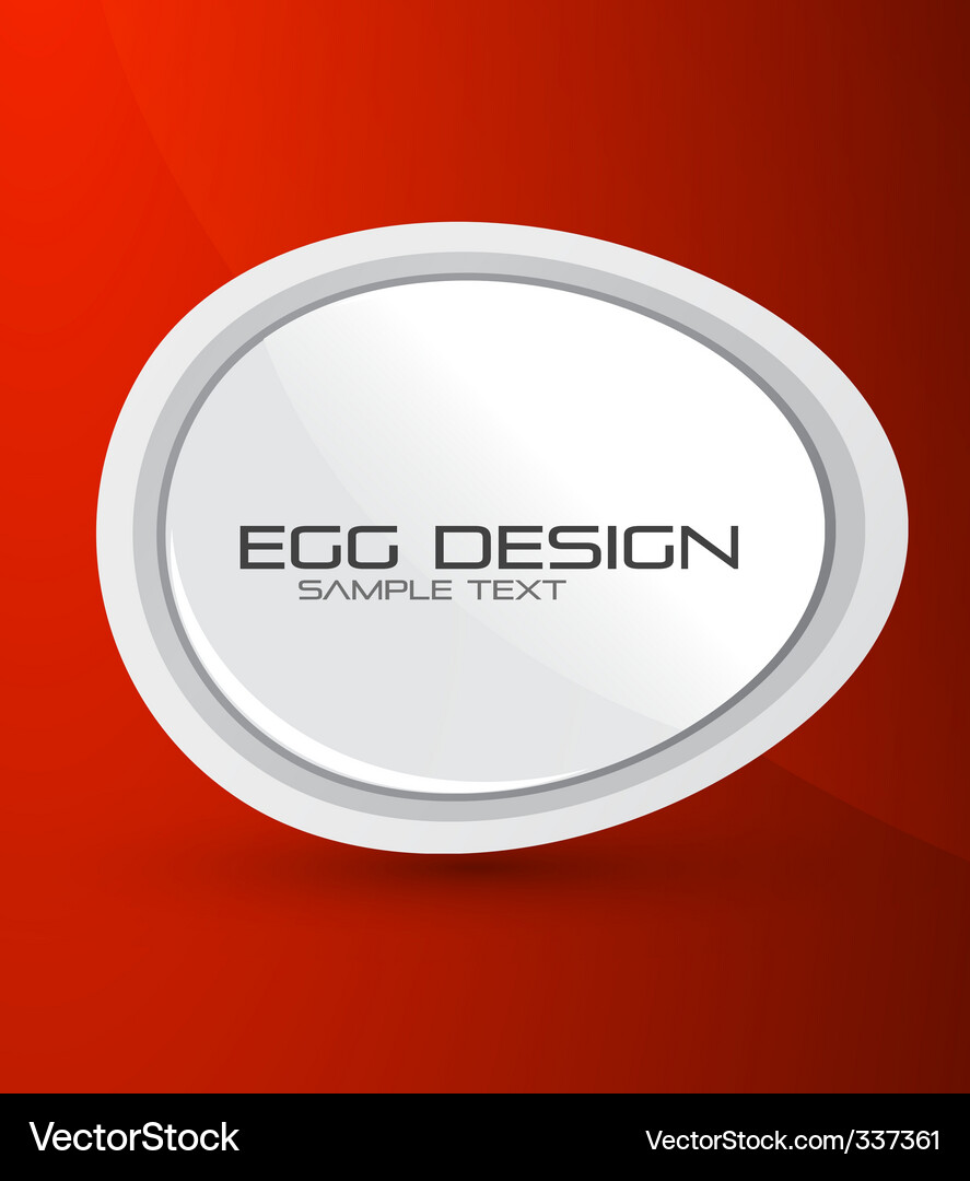 Egg design background Royalty Free Vector Image