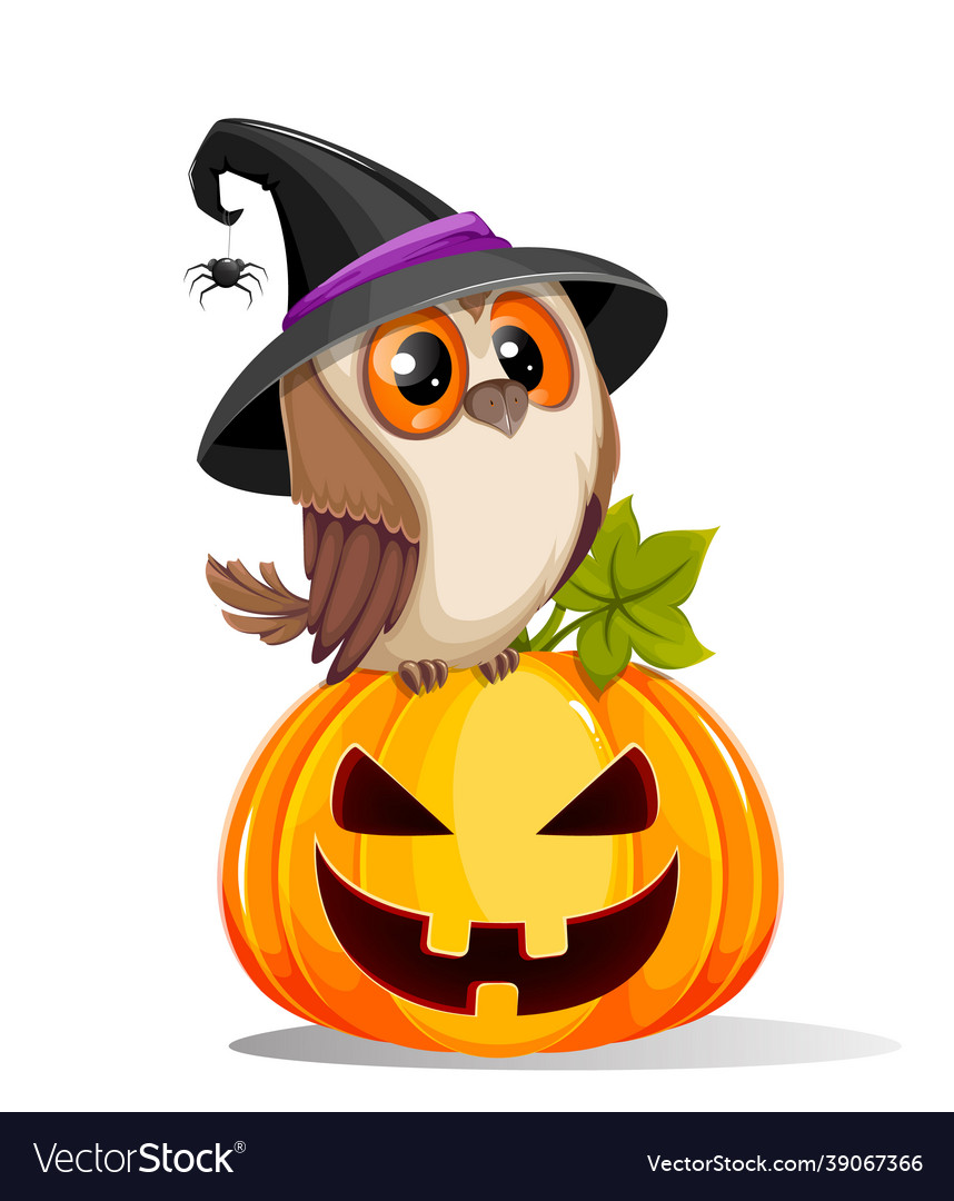 Cute Halloween Owl