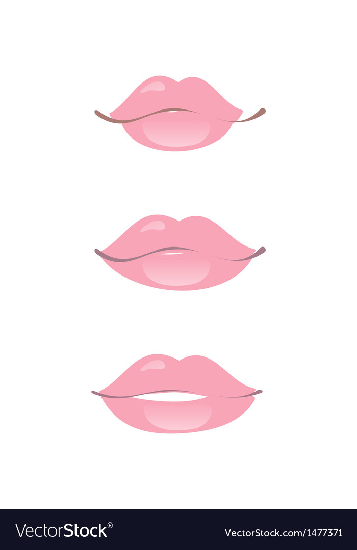 Lips Royalty Free Vector Image - VectorStock