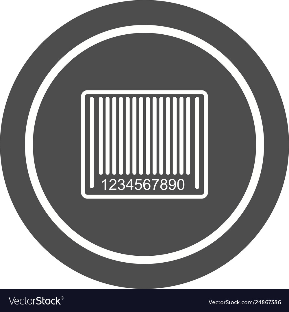 Barcode icon design Royalty Free Vector Image - VectorStock