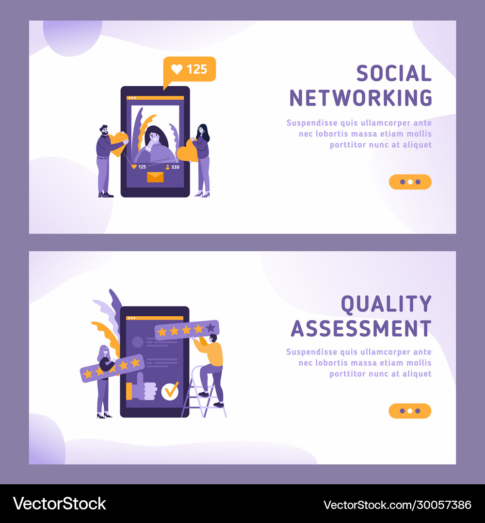 Concept - man with stars rating system modern Vector Image