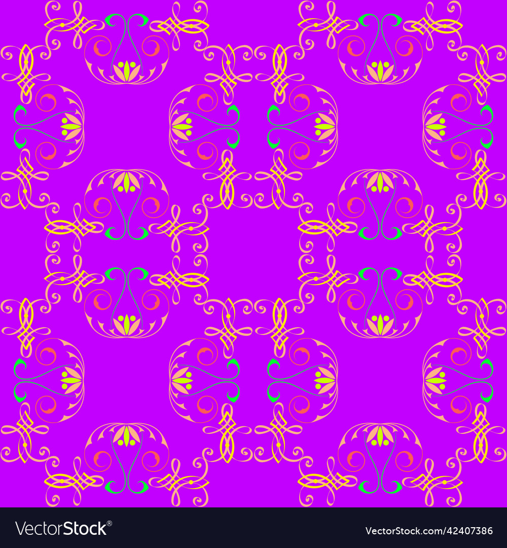 Sample pattern for fabrics interiors ceramics Vector Image