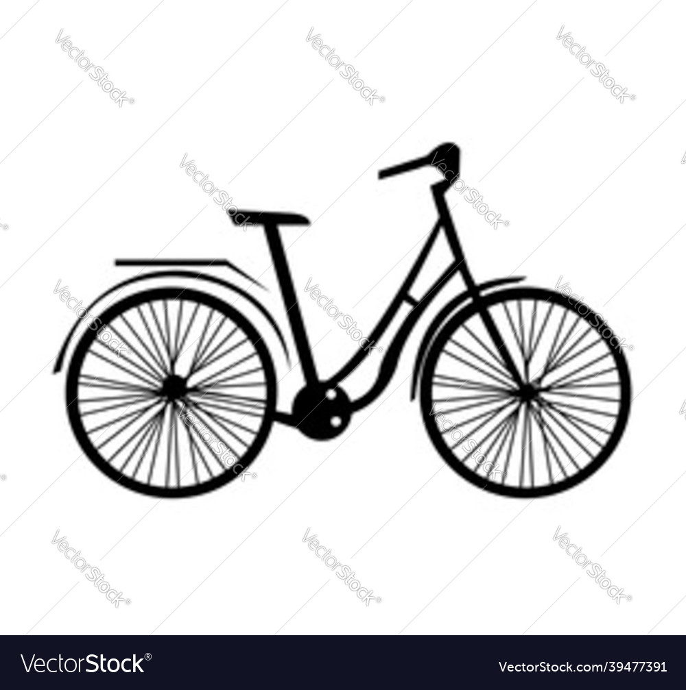 Bicycle Royalty Free Vector Image - VectorStock