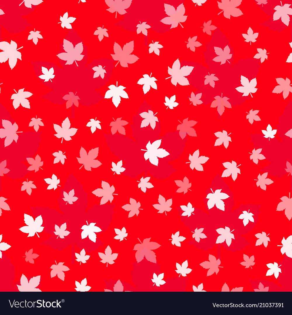 Canada seamless pattern Royalty Free Vector Image