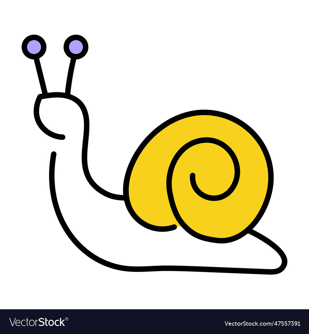 Snail Royalty Free Vector Image - VectorStock