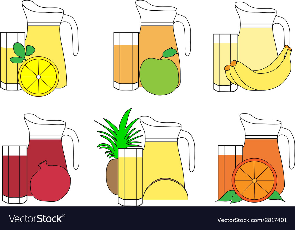 Juice Royalty Free Vector Image - VectorStock