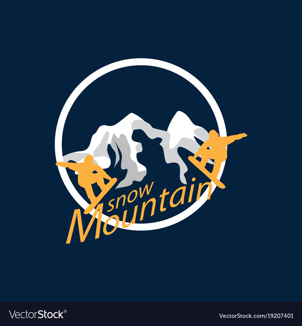 Snowboard Logo Icon Royalty Free Vector Image - VectorStock