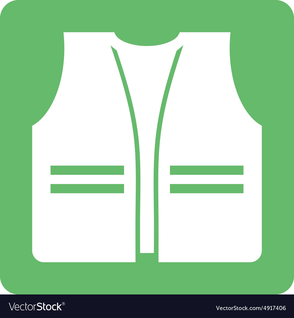 Construction jacket Royalty Free Vector Image - VectorStock