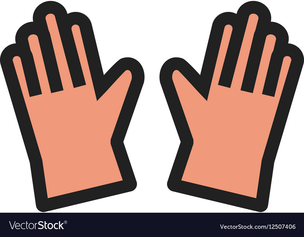 Gloves Royalty Free Vector Image - VectorStock