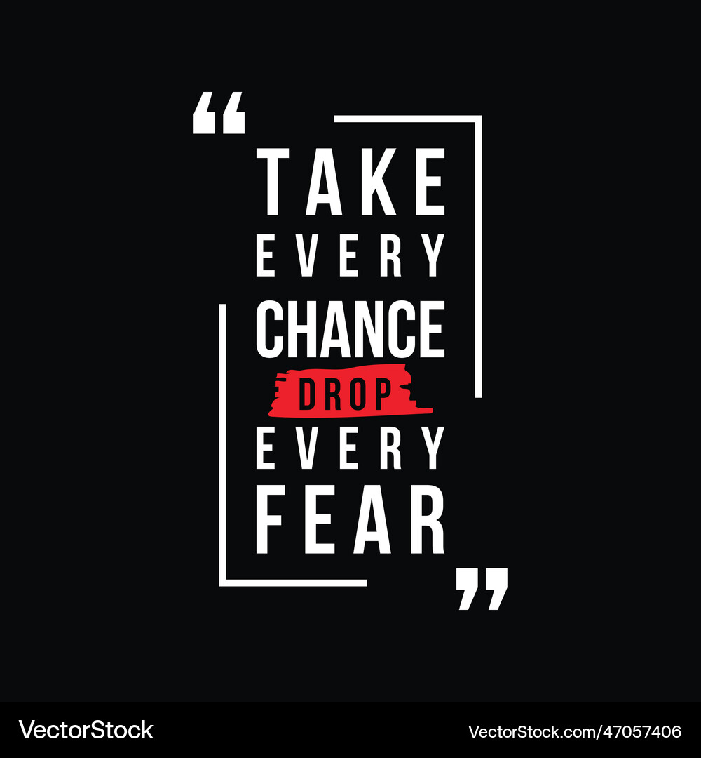 Template motivational quote positive quote Vector Image