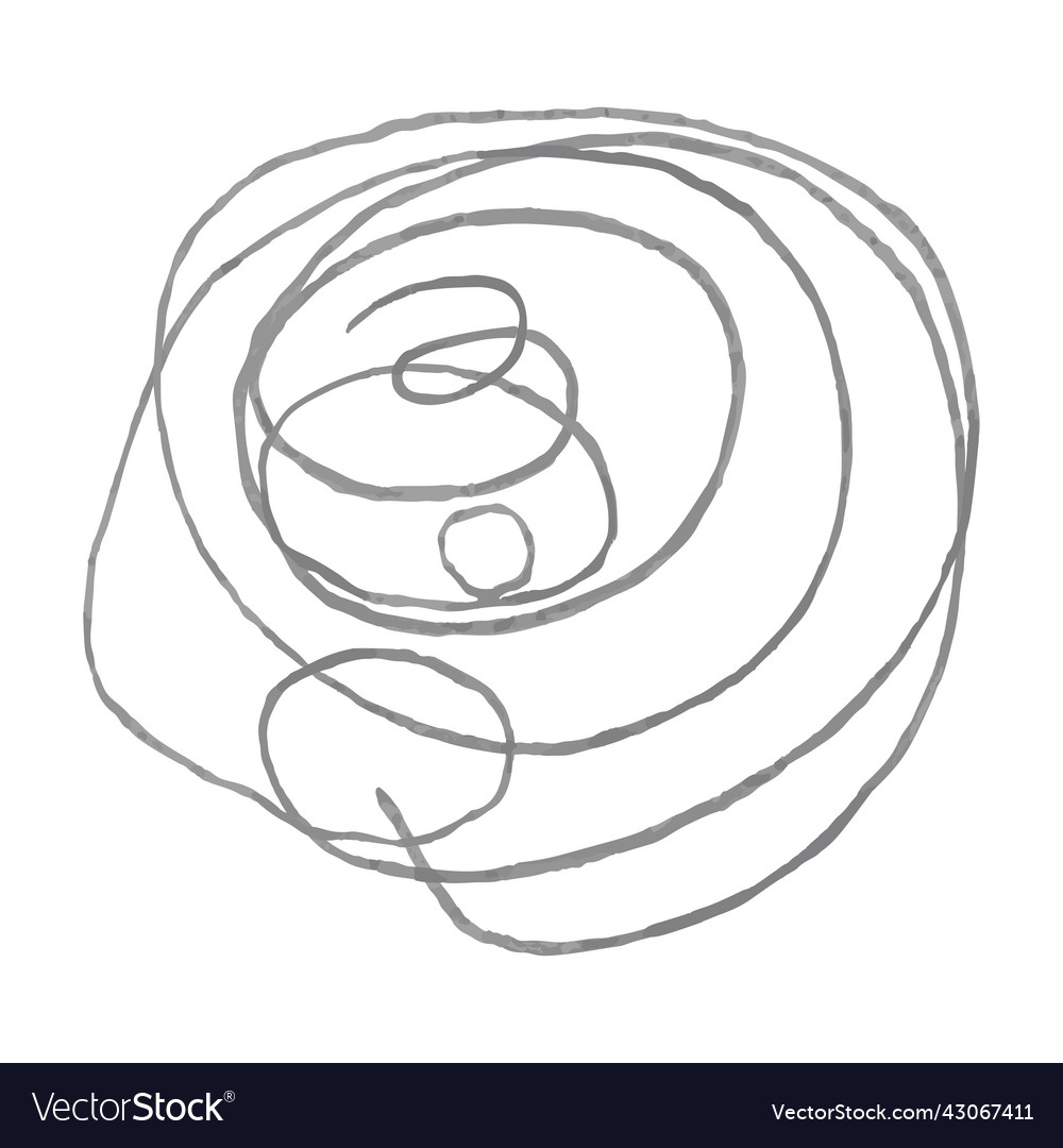 Abstract doodle pattern Royalty Free Vector Image